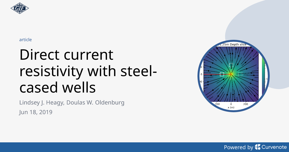 Direct current resistivity with steel-cased wells - undefined